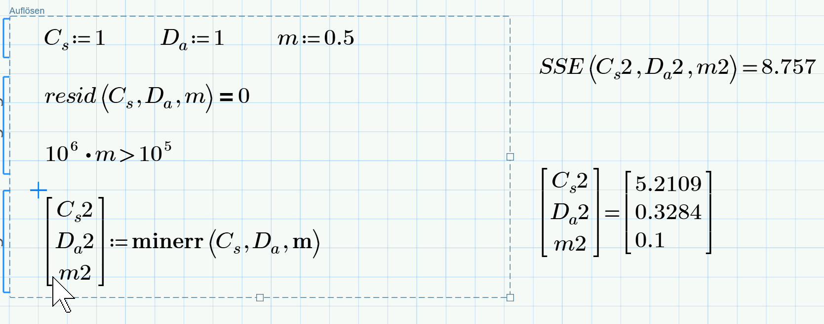 Solved: Nonlinear Regression with constrains - PTC Community