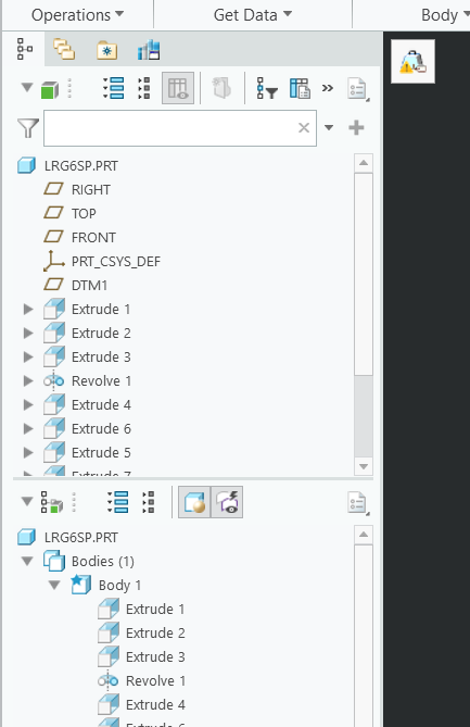Solved: Part's datum cannot be shown in the assembly - PTC Community