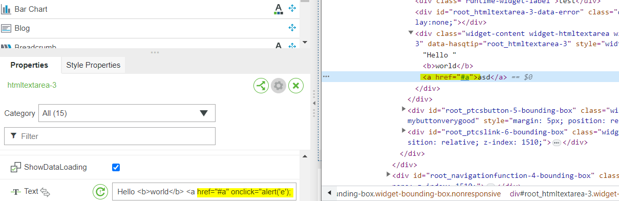 Solved: Open popup from HTML widget - PTC Community
