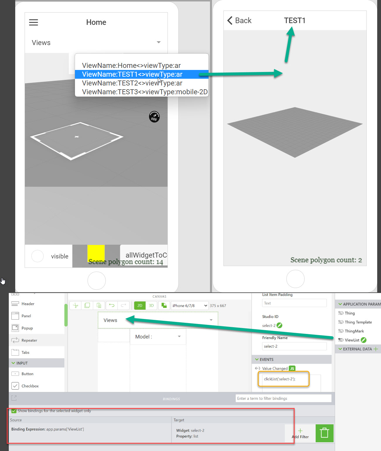 Solved: how I can make a dropdown list for multiple views ... - PTC Community