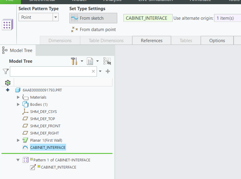 Solved: Pattern slot hole - PTC Community
