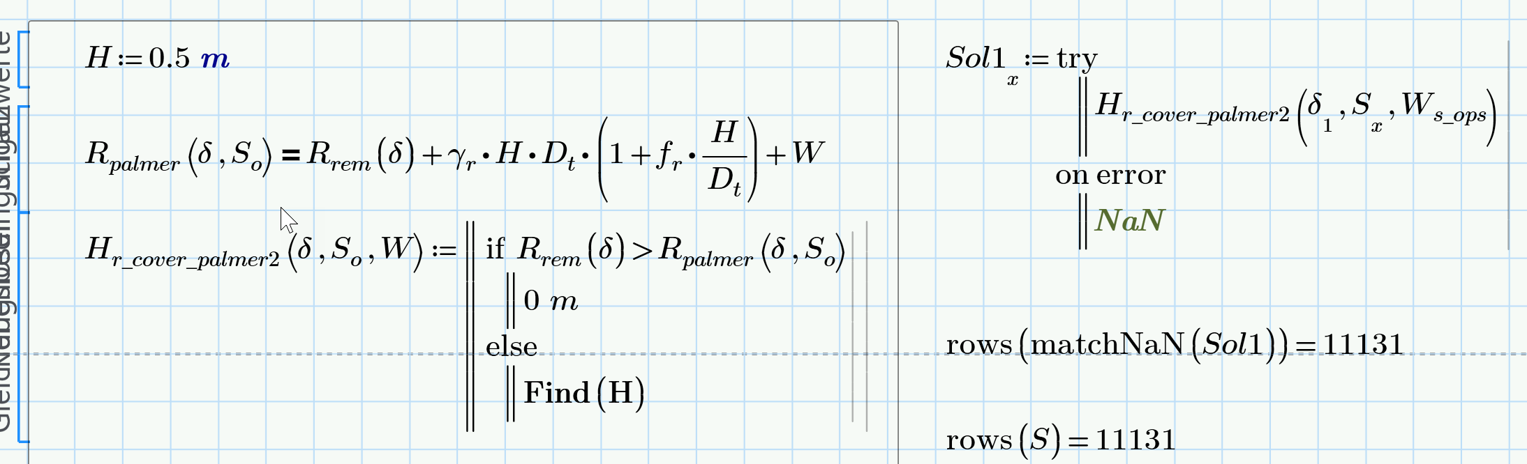 Solved No Solution Found On Solve Block But Root Functio Ptc