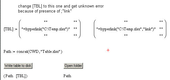 Unknown Error Of Script With Excel Hyperlink Semic Ptc Community