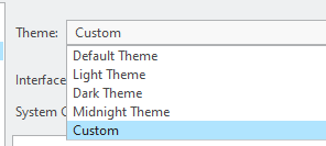 Solved: Midnight Theme not loading from default. - PTC Community