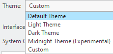 Solved: Midnight Theme not loading from default. - PTC Community