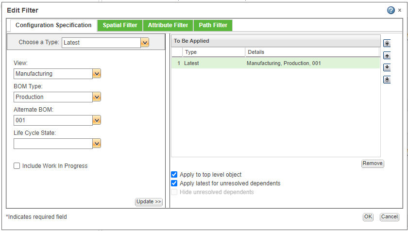 Mpmlink Filter Functionality Does Not Work As Expe Ptc Community