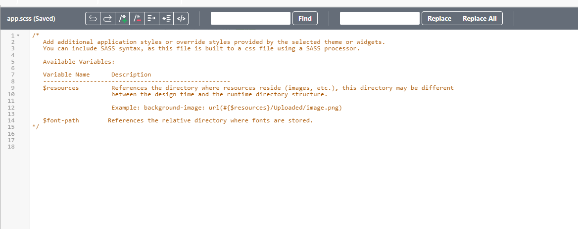 Solved: change css style of menu bar(Vuforia studio) - PTC Community