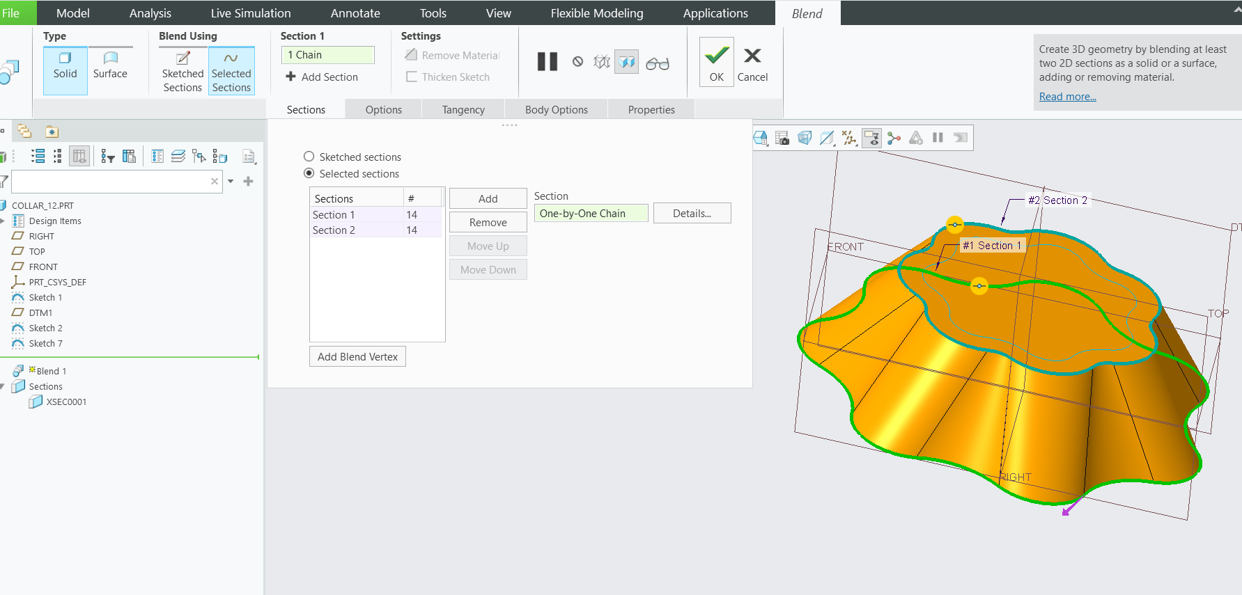 Solved: Blend not working where Boundary Blend is - PTC Community