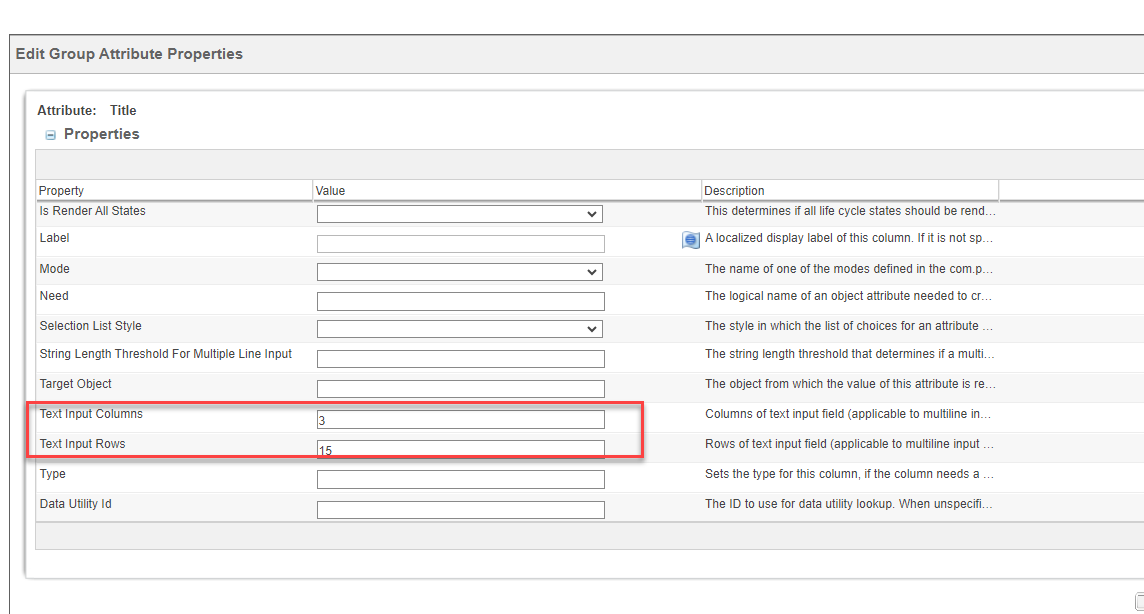 Text entry box sizes on Change Task Activities - PTC Community