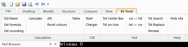 KE Tools version 8.0: ribbon interface - PTC Community