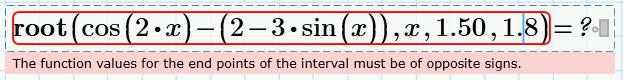 Solved I Could Not Find One Solution With Root Function Ptc Community