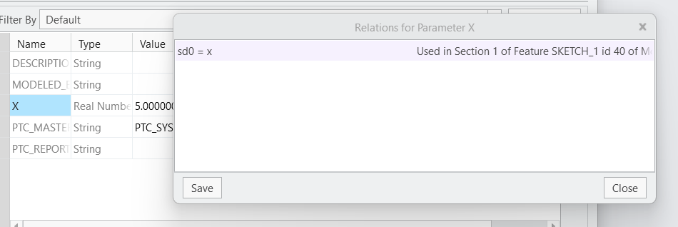 Solved Simply Delete A User Created Parameter Ptc Community
