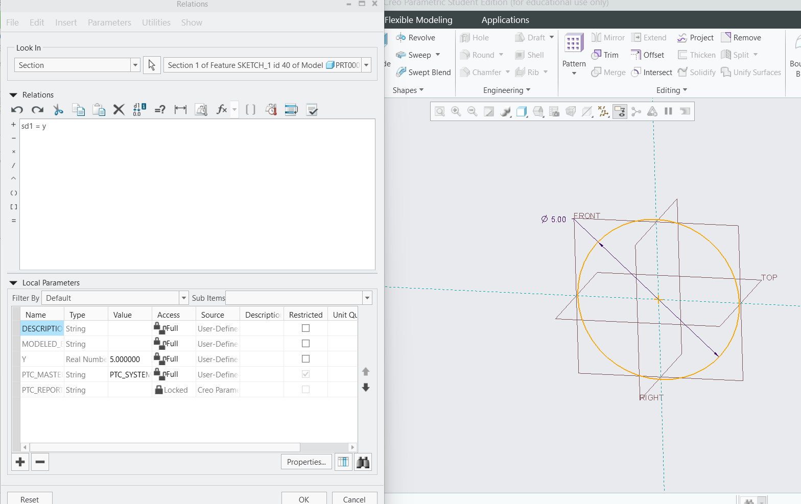 Solved Simply Delete A User Created Parameter Ptc Community