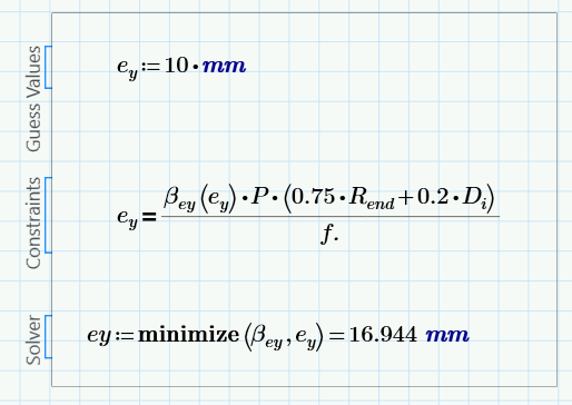 Solved: Minimise value in solve block - PTC Community