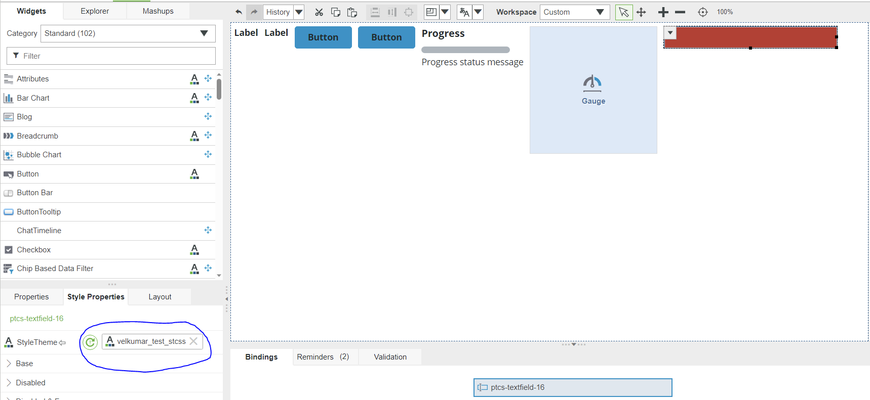 Solved How To Apply Custom Css On Textfield Textarea Back Ptc