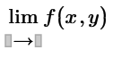 Solved: How to calculate limit of a multivariable function... - PTC ...