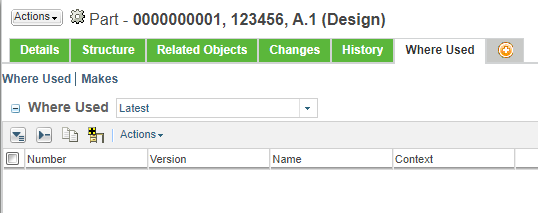 Solved: How to Customize where used panel's - PTC Community
