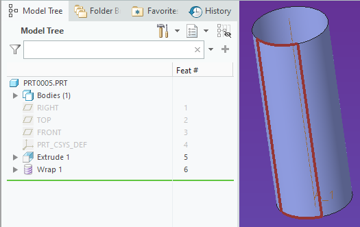 Solved: Issue creating a wrap - PTC Community