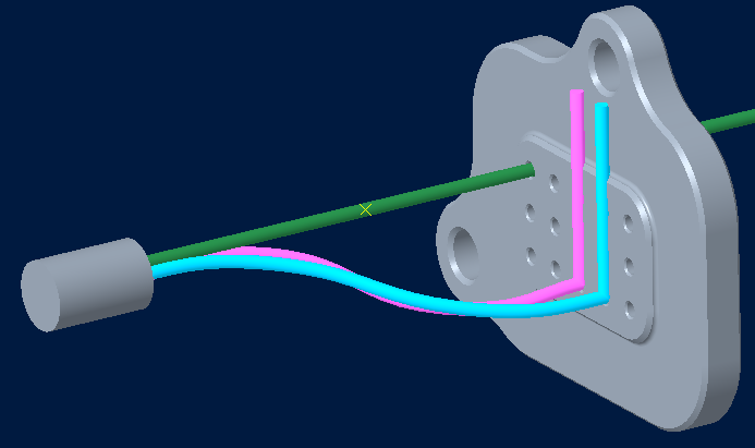 Error routing wires thru component in flat harness - PTC Community