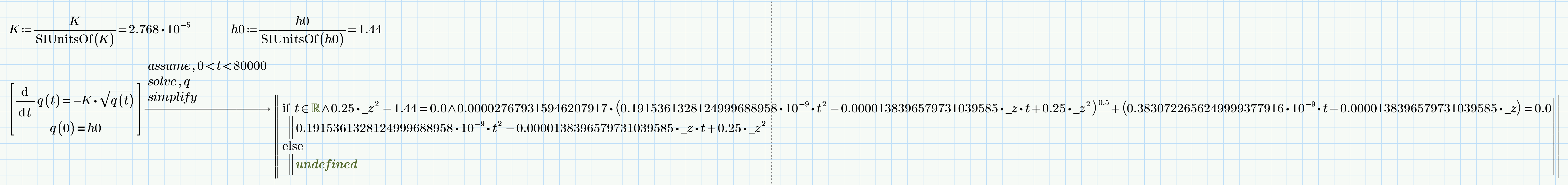 Solved: My first mathcad worksheet- many glitches - PTC Community
