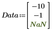 Usage of NaN in calculations - PTC Community