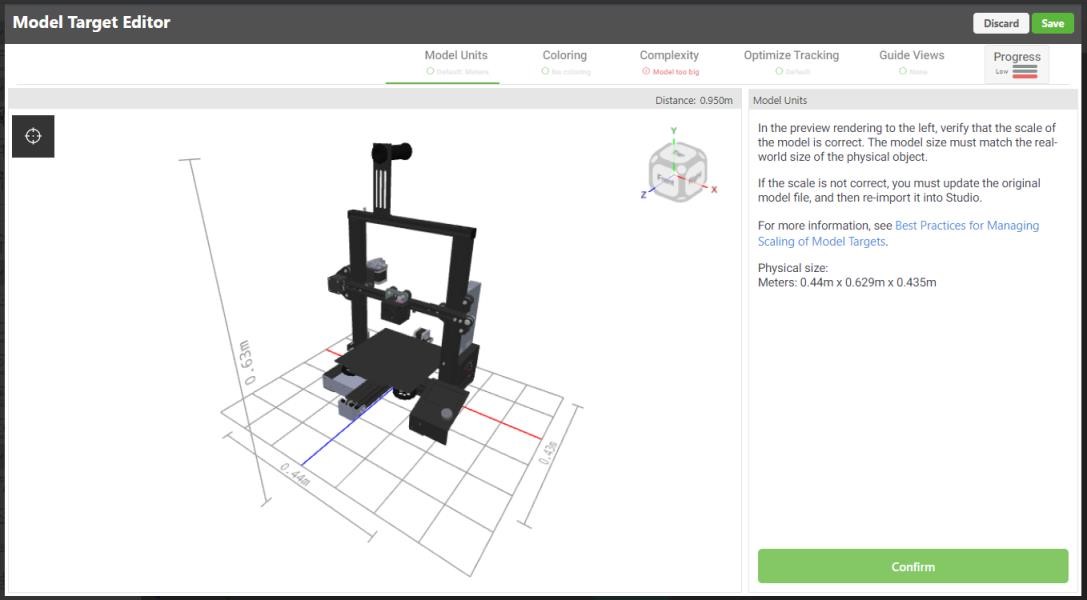 New and Improved Model Target Widget in Vuforia St... - PTC Community