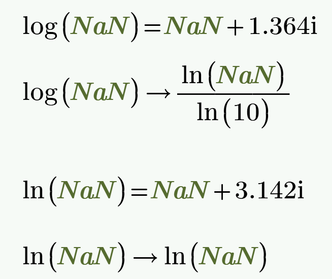 Usage of NaN in calculations - PTC Community
