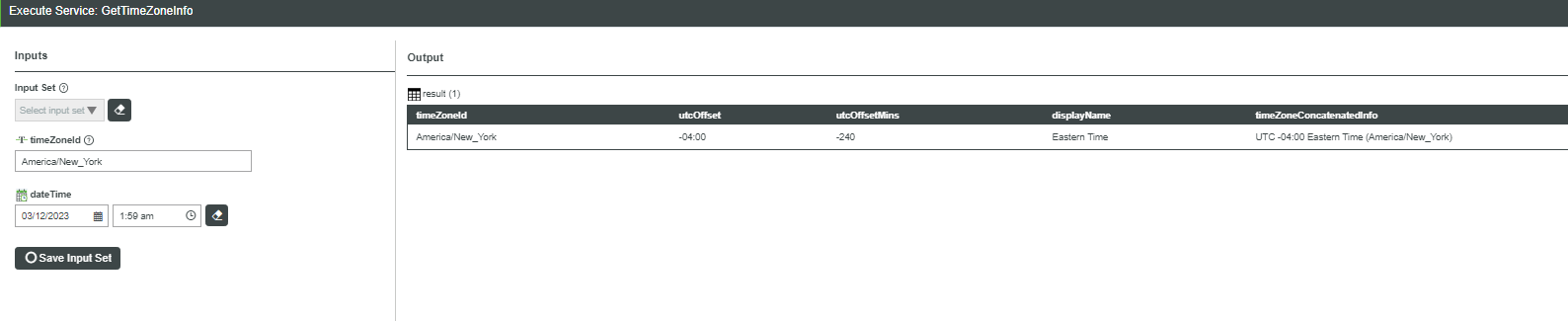 Solved: GetTimeZoneInfo service in PTC.Base.CommonHelper - PTC Community