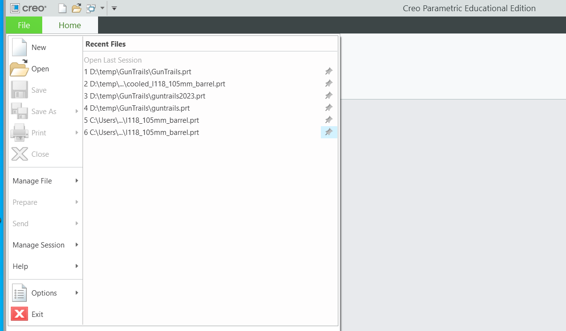 Solved Standard Views Missing On Importing Creo 6 File Ptc Community