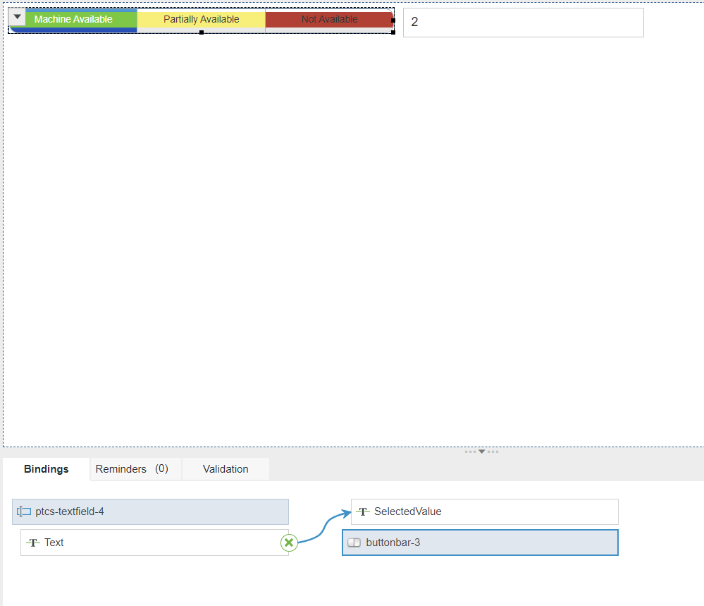 Solved: how to make display name of button auto selected o... - PTC Community