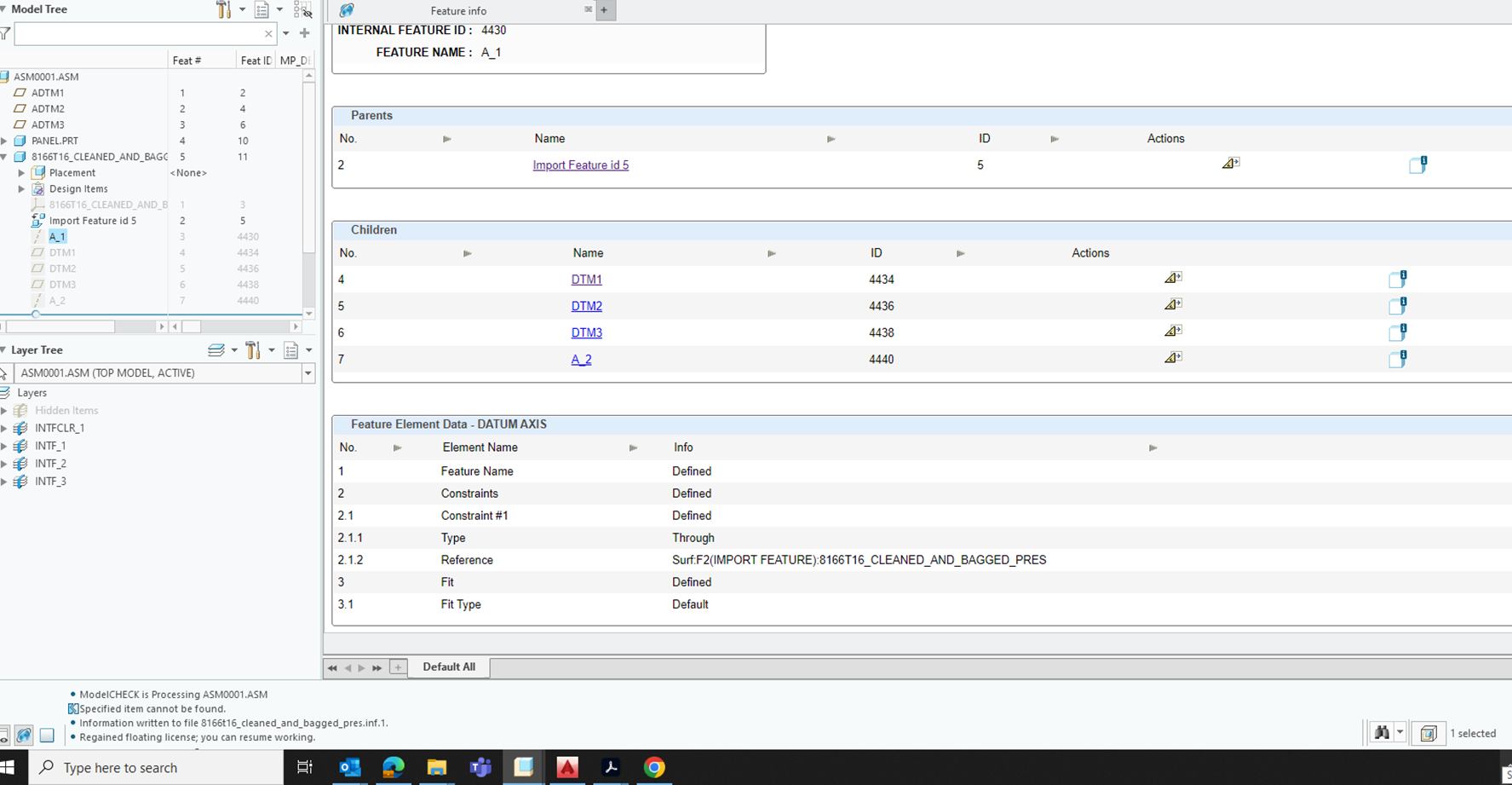 Solved: Axes and Planes hidden by default, can't unhide - PTC Community