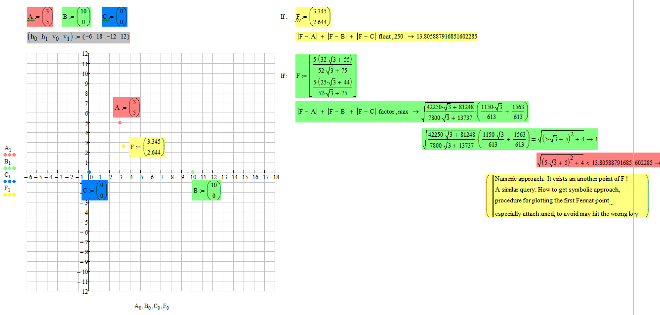 Solved: How to plot the Fermat point with Mathcad ? - PTC Community