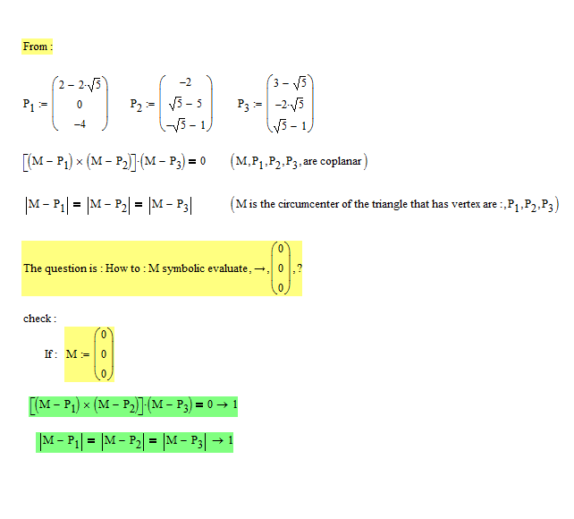 Solved: Mathcad 15 , Symbolic Evaluate ? - PTC Community
