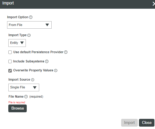 Solved: How to export and import Thingworx project from on... - PTC Community