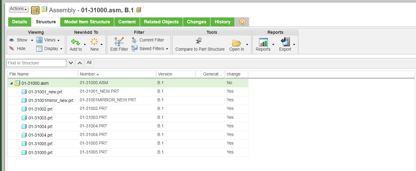 WINDCHILL CAD part - CHANGE STATUS - VISIBILITY in... - PTC Community