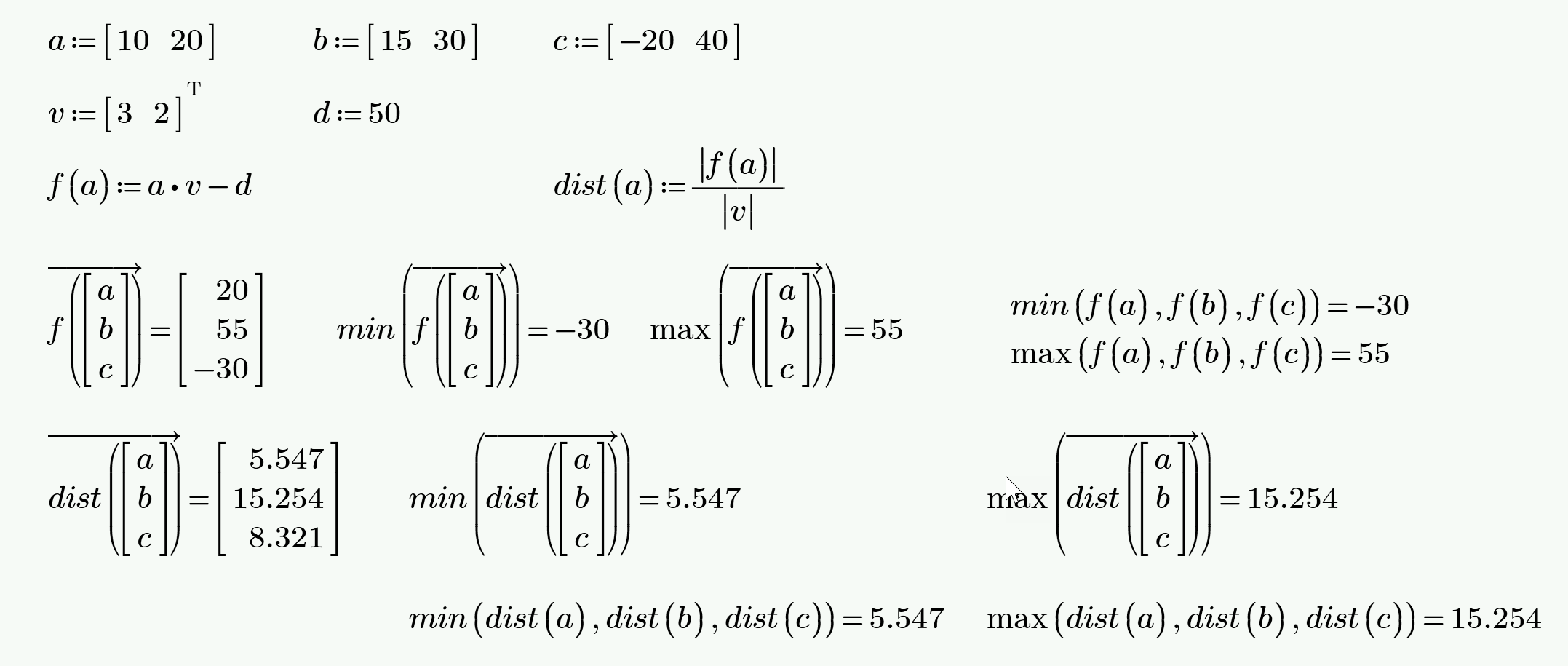 How To Assign Vectors To A Function Mathcad Prim Ptc Community