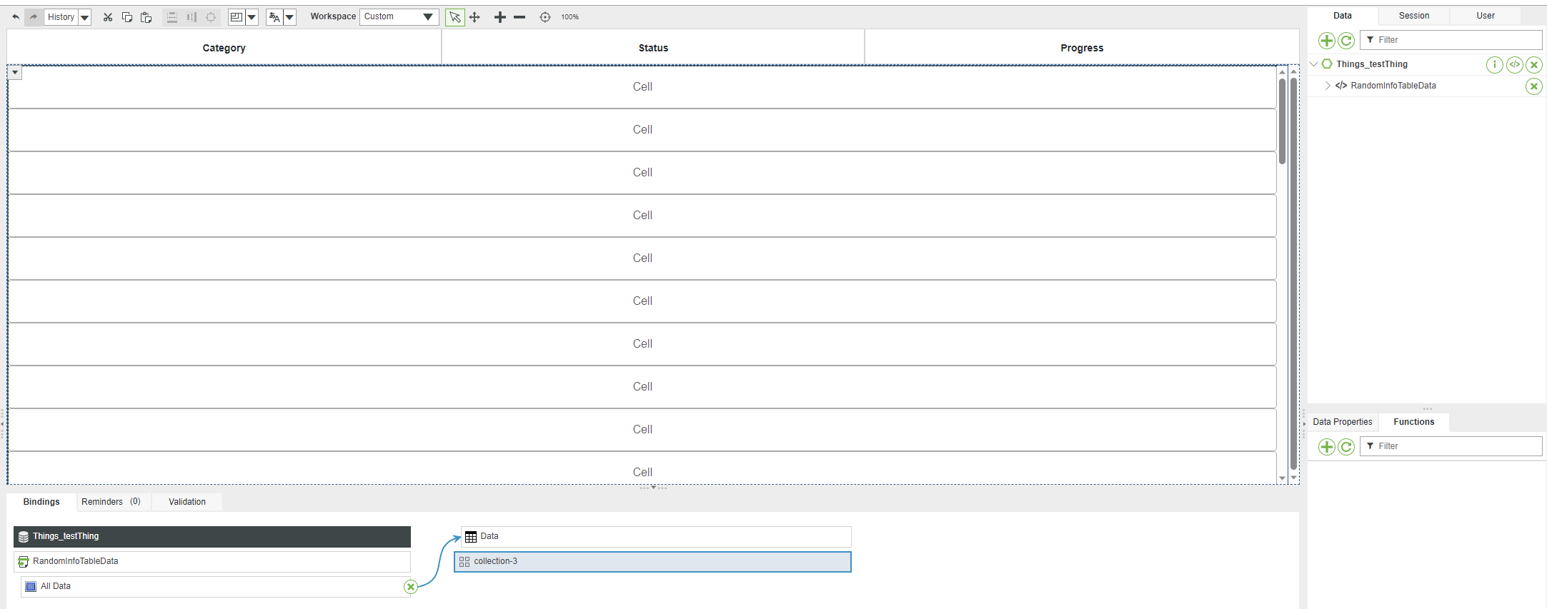 Solved: How to add a progress bar in a grid column? - PTC Community