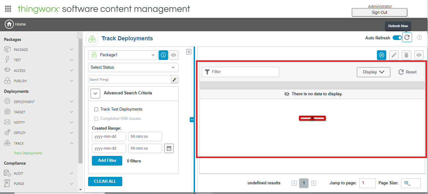 Solved: TWX 9.4.0 SCM - Track Deployment Issue - PTC Community
