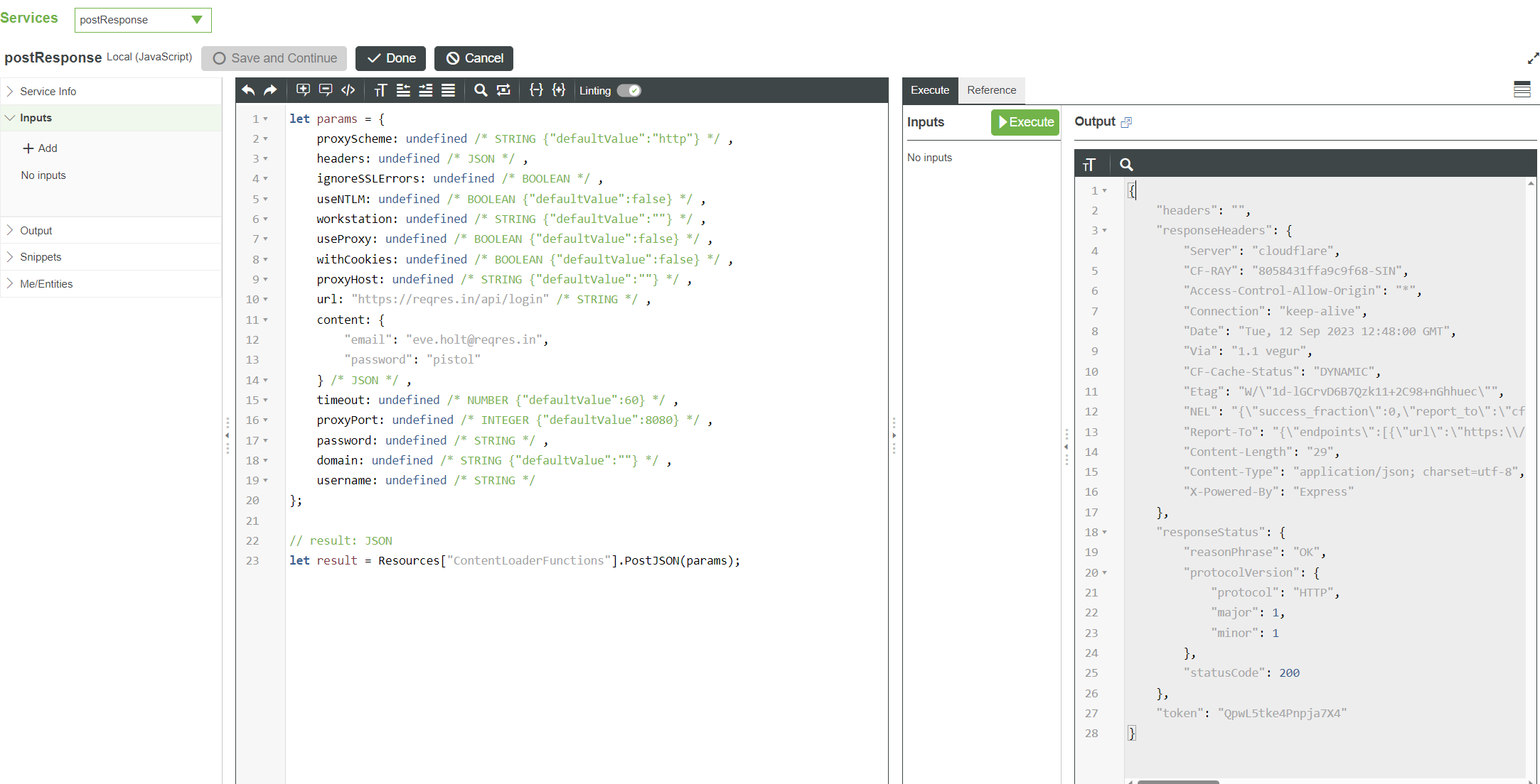 Solved: Read Post Response Body - PTC Community