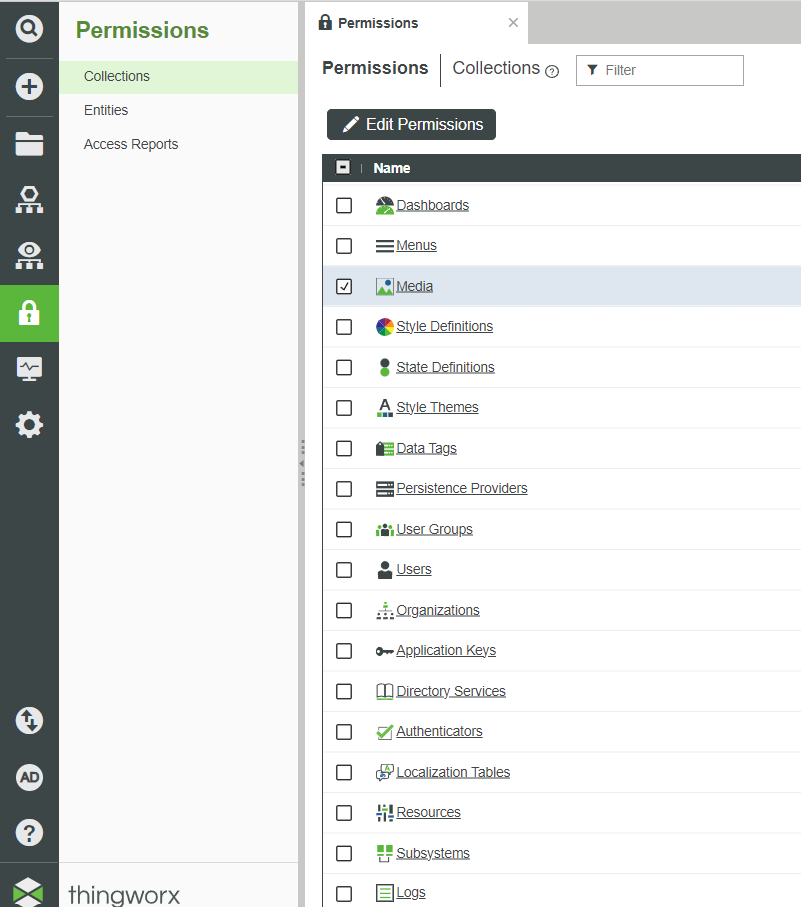 Solved: how to provide visibility permission to all media ... - PTC ...