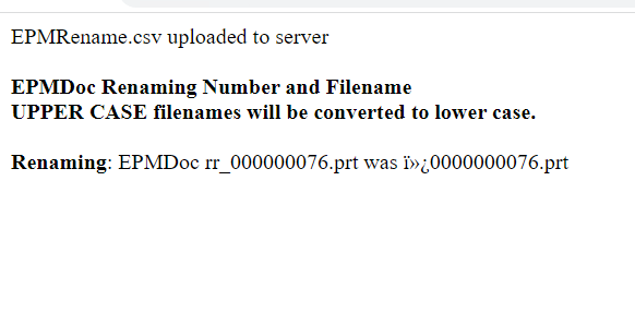 Filename Renaming Issue Ptc Community 
