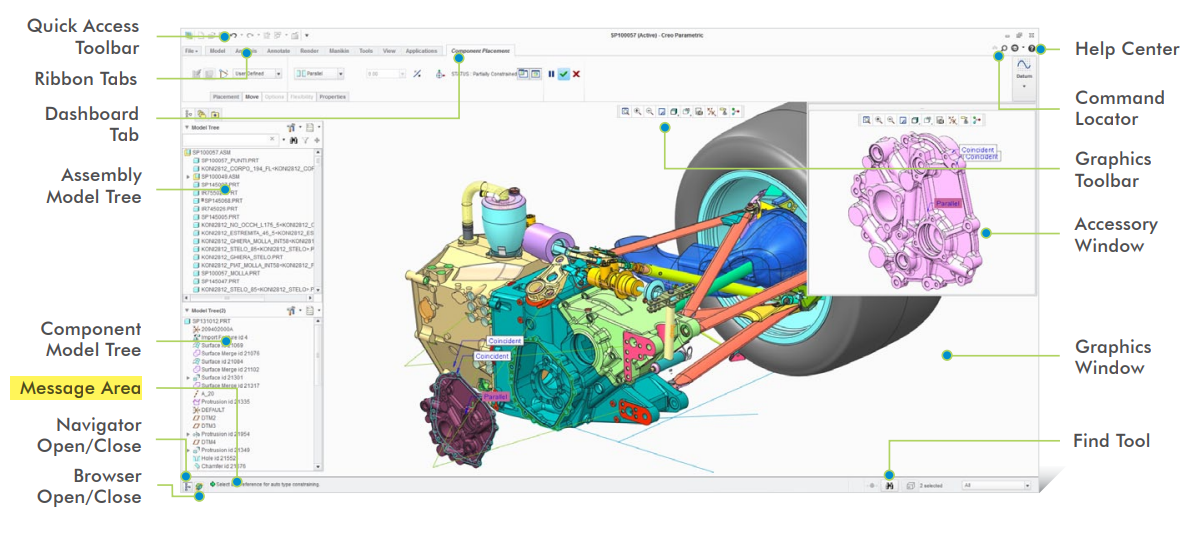 Solved: Zero Thickness result in 3D thickness analysis - PTC Community