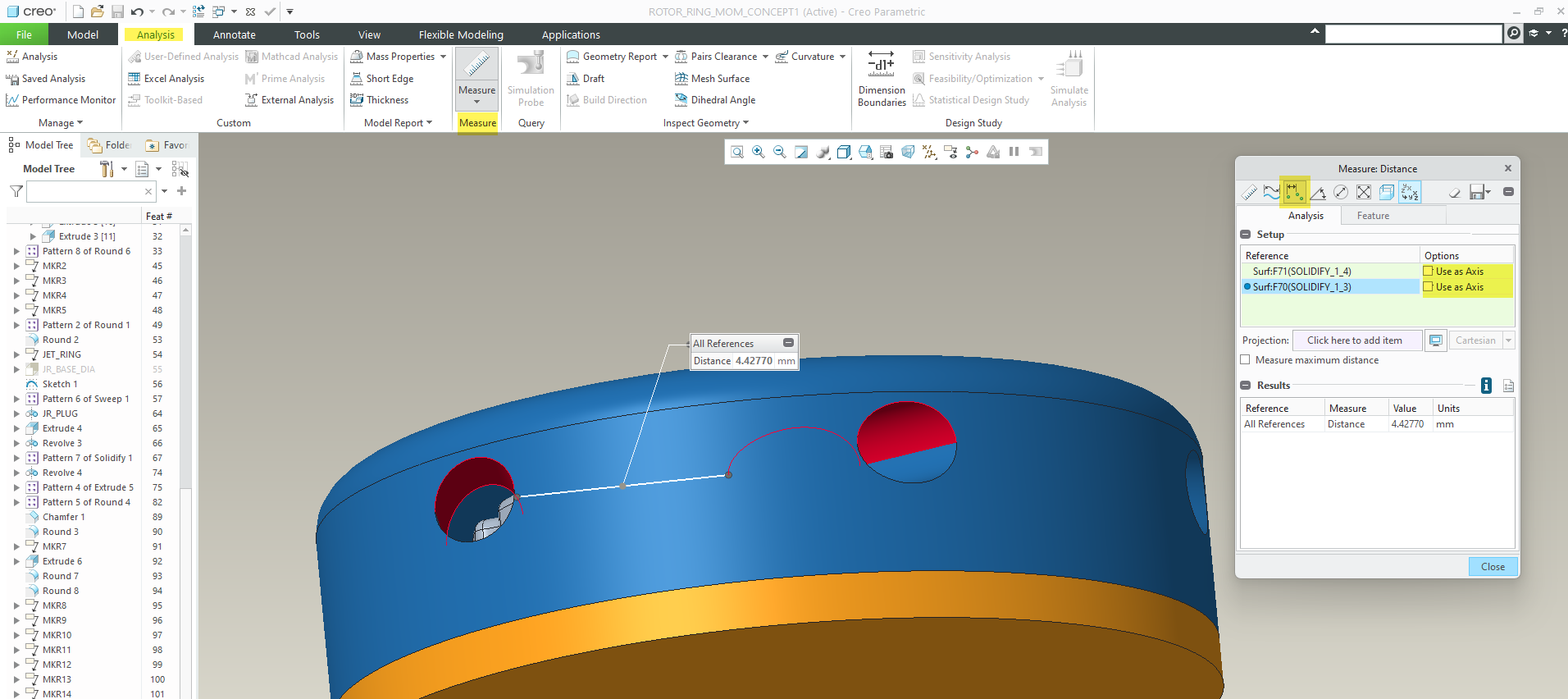 Solved: How to Measure the Minimum Distance Between Two Ho... - PTC ...