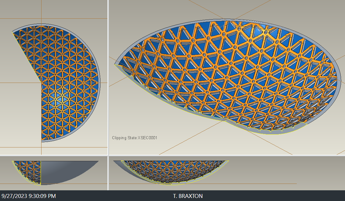 Creo Parametric Community Challenge 2 - Isogrid on... - PTC Community