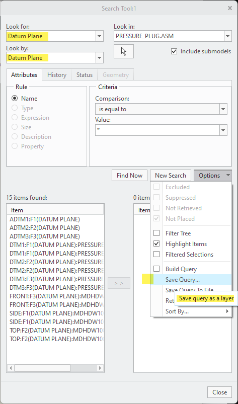 Solved: Layer Rules and Submodel Selection Behavior Issues - PTC Community