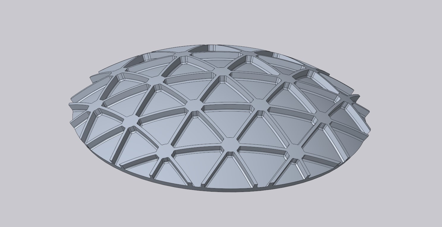 Creo Parametric Community Challenge 2 - Isogrid on... - PTC Community