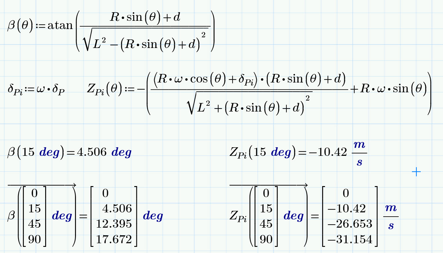 Solved: Matrix calculation with trig functions not calcula... - PTC ...