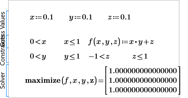 Solved: maximize/minimize does not find the max/min Mathca... - PTC Community