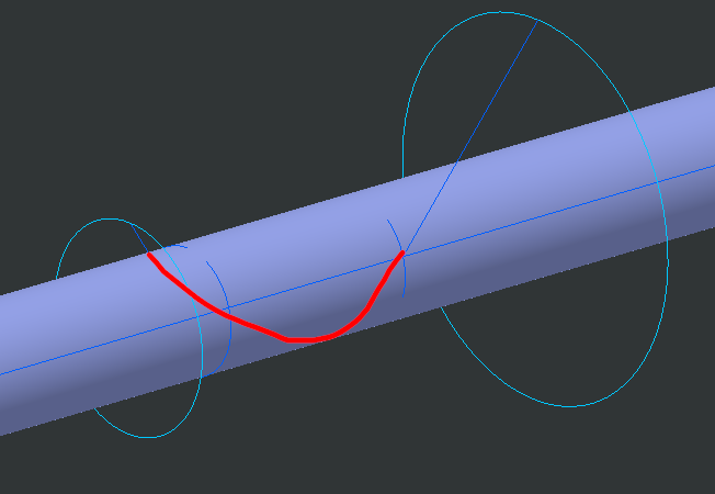 Solved: Warping a curve in a cylindrical surface - PTC Community