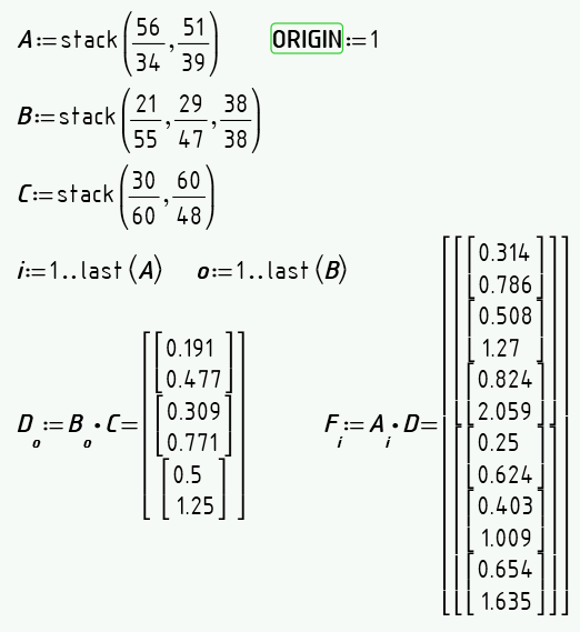 Solved: Problem with vector what equal to vector multiply - PTC Community